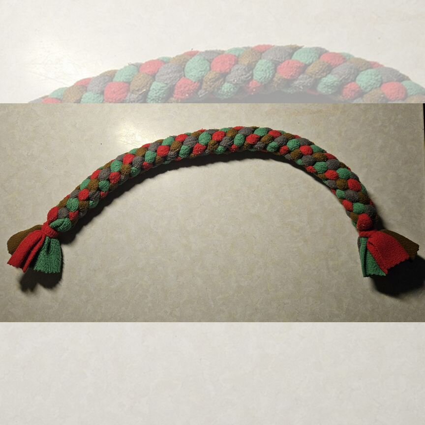 Игрушка для собак Канатик флисовый