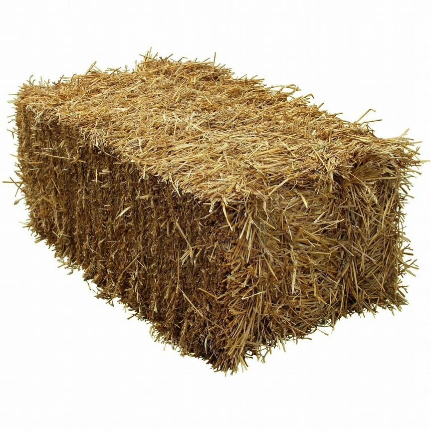 Солома в тюках