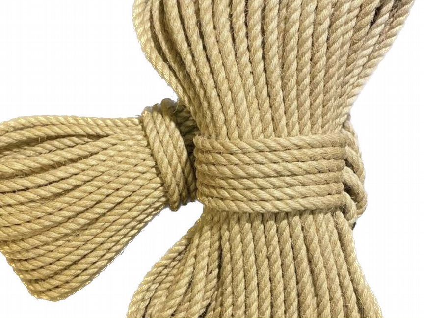 Веревка джутовая для когтеточек 6 мм 8 мм 10 мм