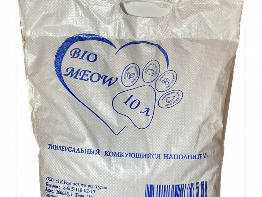Комкующийся наполнитель BioMeow