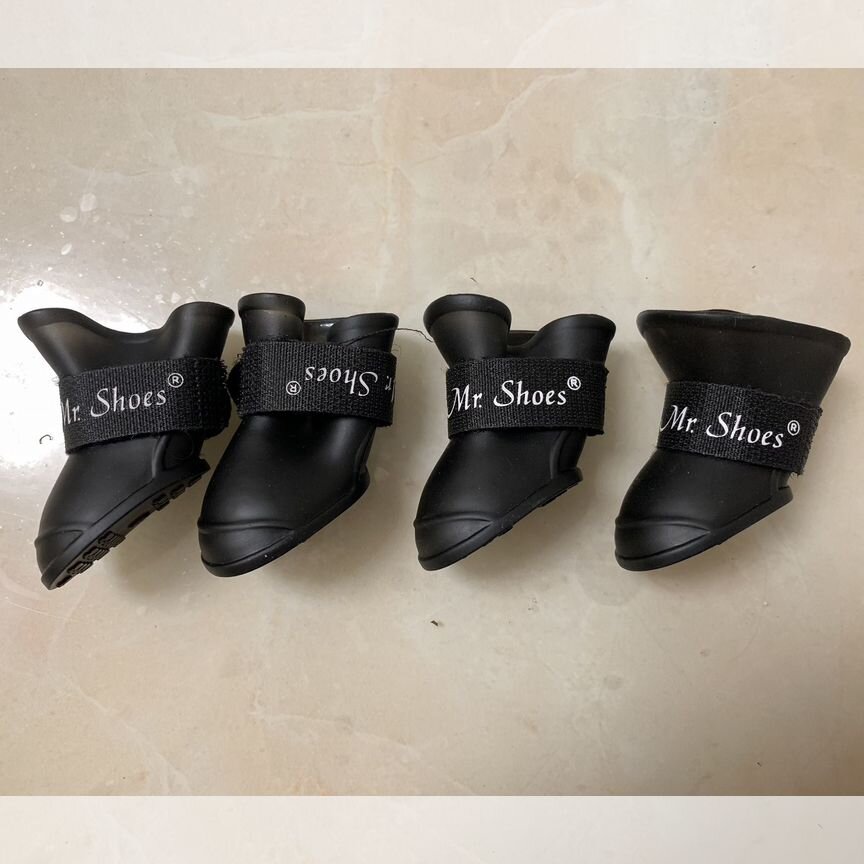 Triol Сапожки резиновые "Mr.Shoes" для собак S