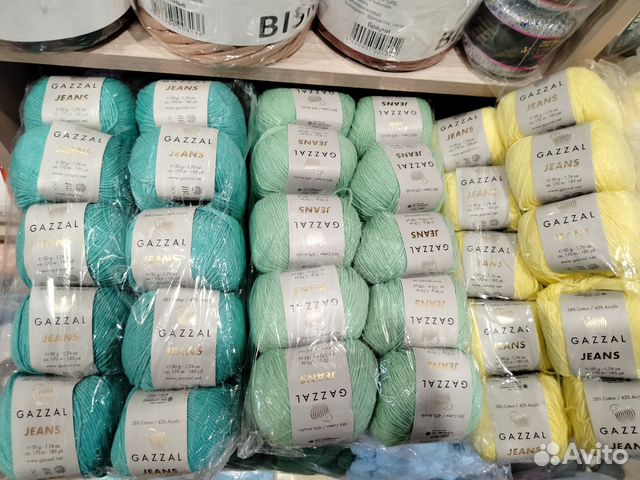 Пряжа Газзал джинс (Gazzal jeans) купить в Санкт-Петербурге | Хобби и ...