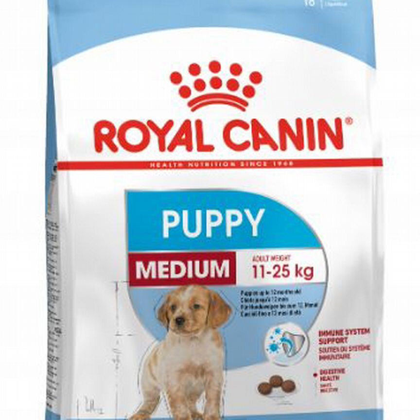 Корм для щенков Royal Canin Medium 4 кг
