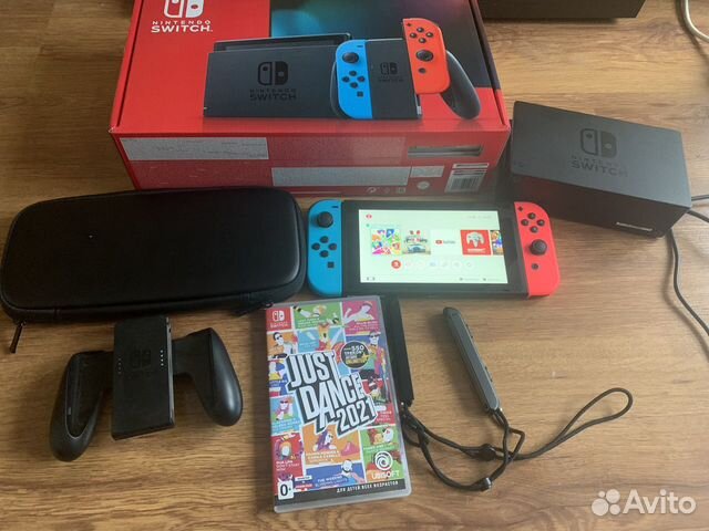 Игровая приставка Nintendo switch rev.2 купить в Москве | Электроника ...