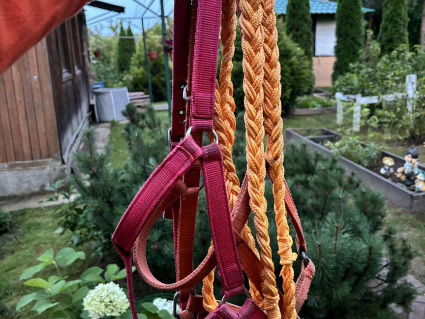 Недоуздок чомбур чумбур для лошади