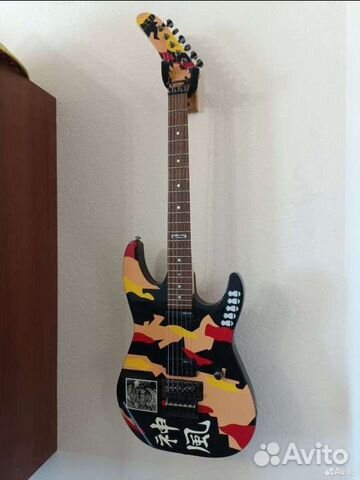 Знаменитая электро гитара Kamikaze ESP LTD GL-200K купить в Москве ...