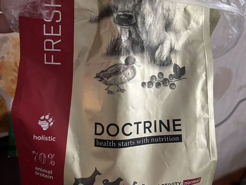 Корм полнорационный Doctrine для щенков