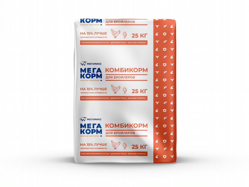 Мегаком для бройлеров Старт пк-5-1