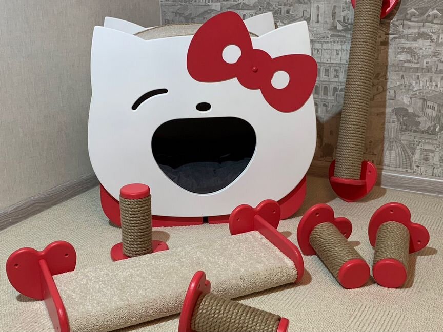 Настенный комплекс для кошек "Китти"