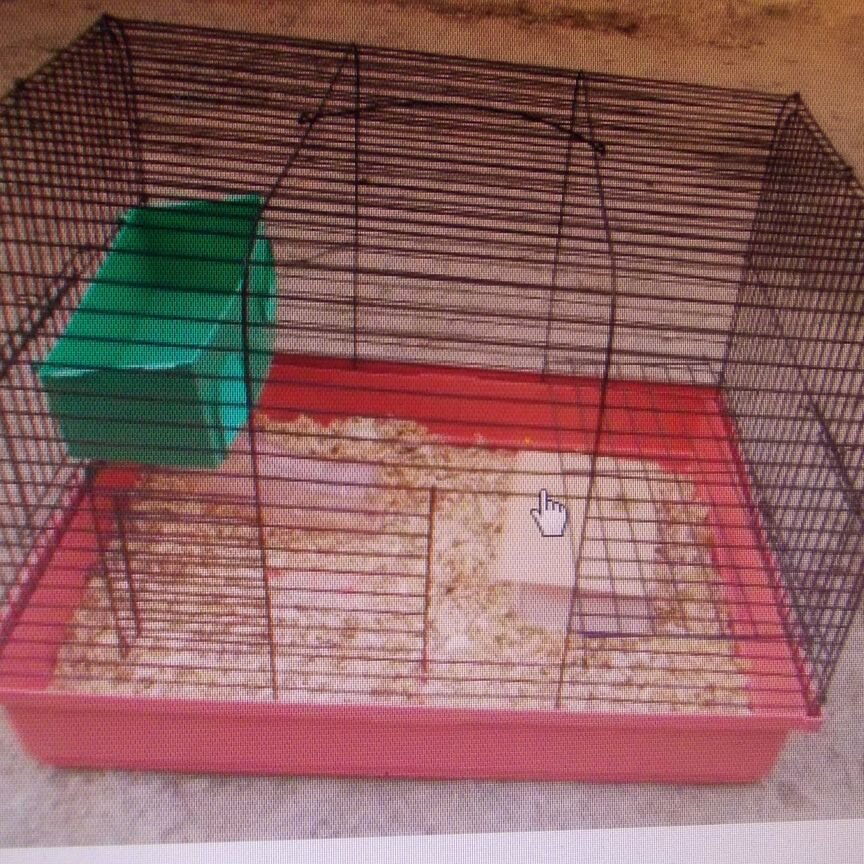 Клетка для грызунов пластиковая