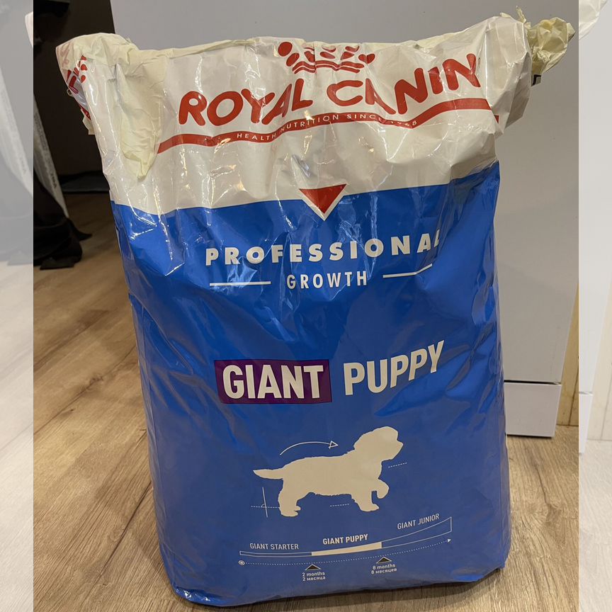 Royal Canin Giant Puppy 17кг корм для щенков