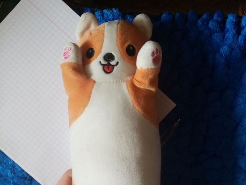 Плюшевая собачка