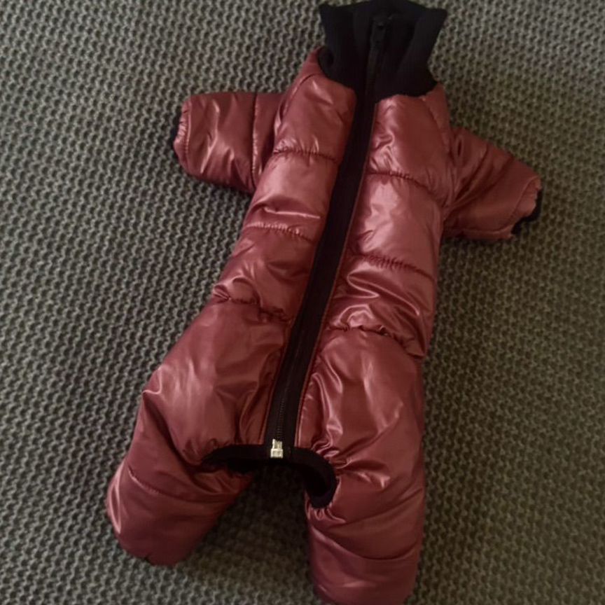 Пуховик для маленьких собак. Размер 12