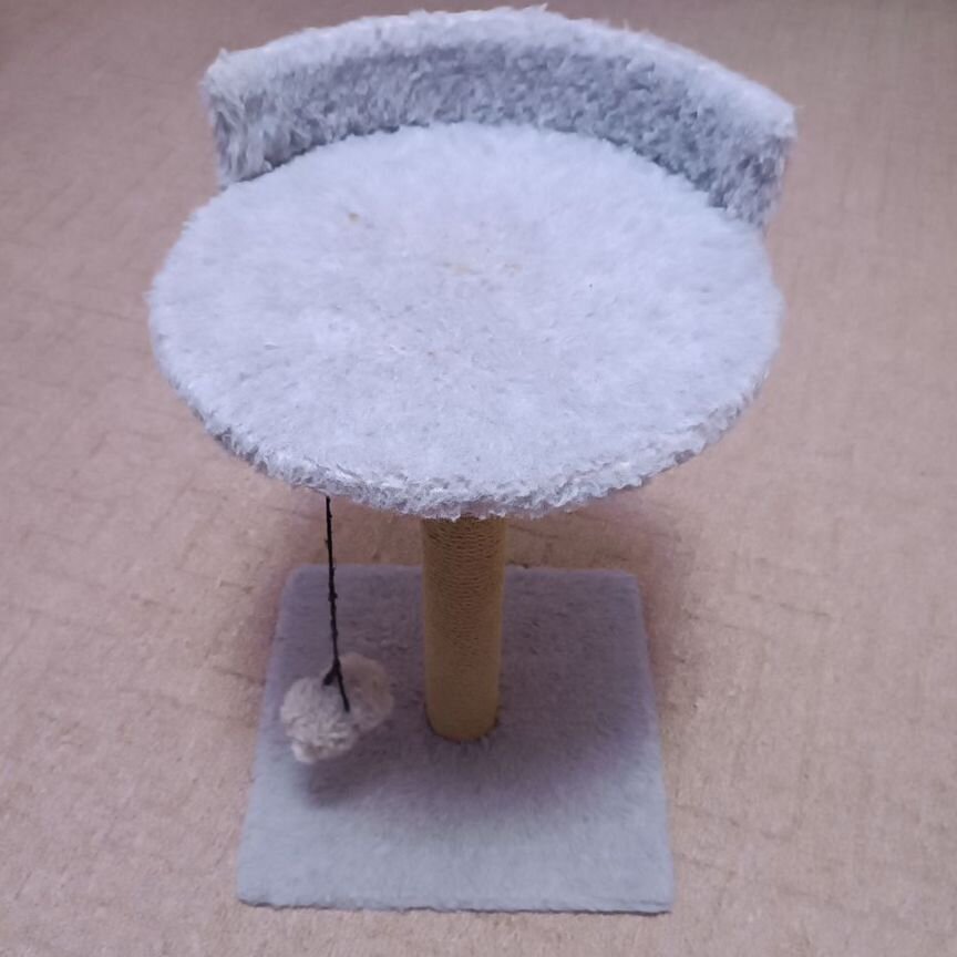 Когтеточка с лежанкой для кошек