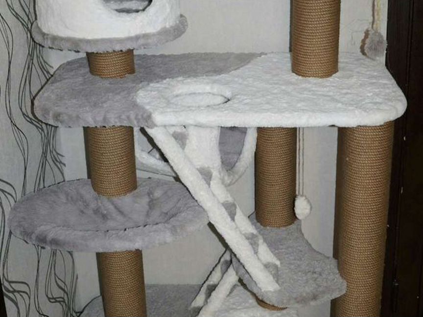 Когтеточки домики для кошек