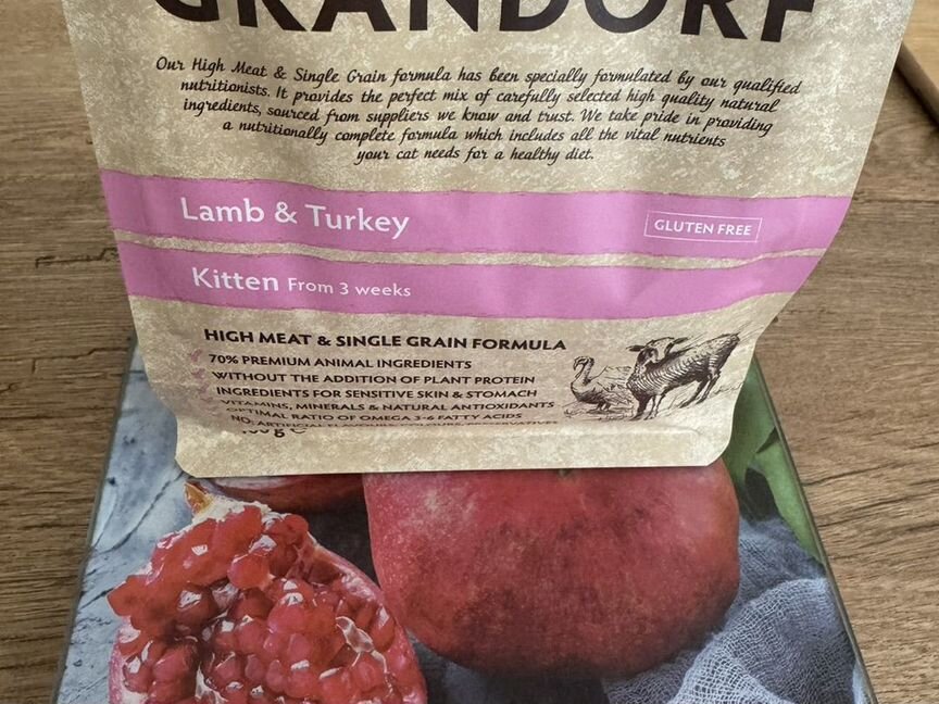 Сухой корм для кошек Grandorf, gluten free 400 гр