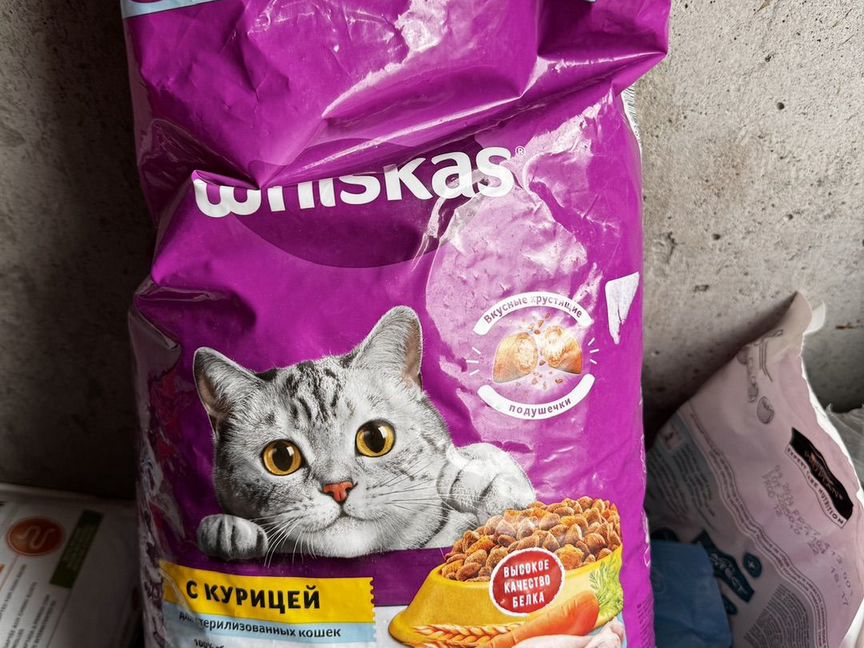 Корм для кошек whiskas 5 кг