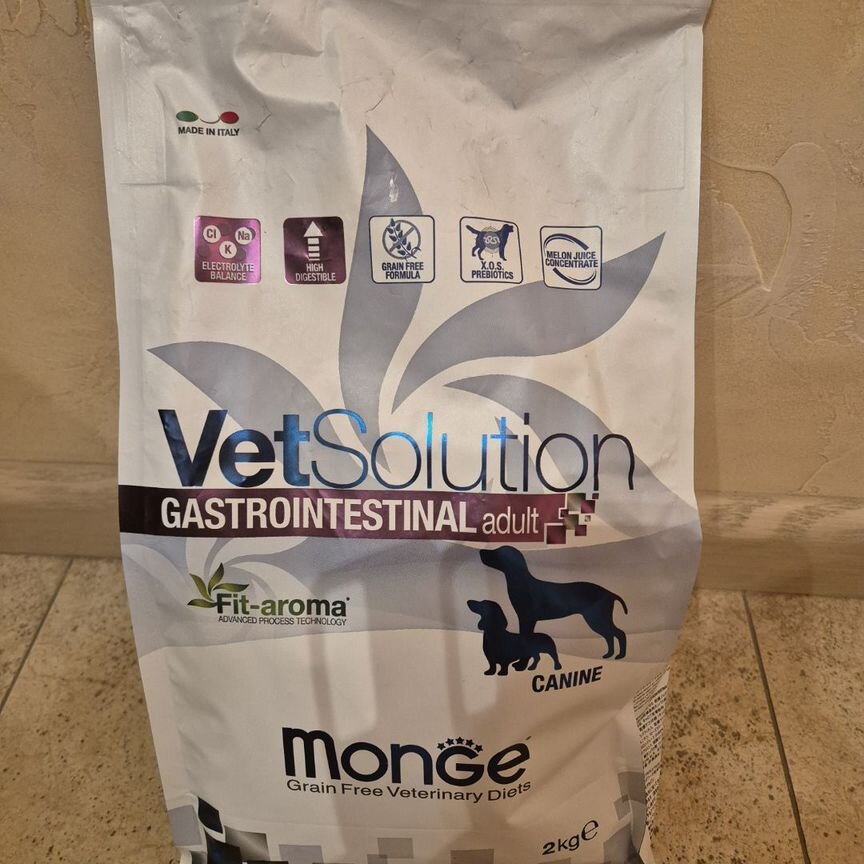 Корм для собак monge gastrointestinal