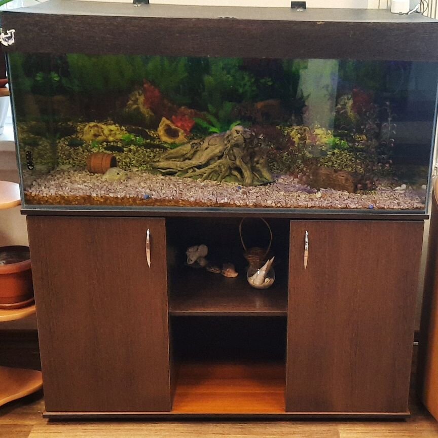Аквариум с тумбой 300 литров