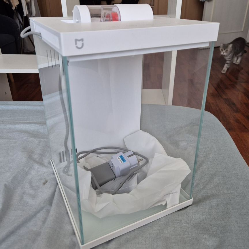 Умный аквариум xiaomi fish tank 10L