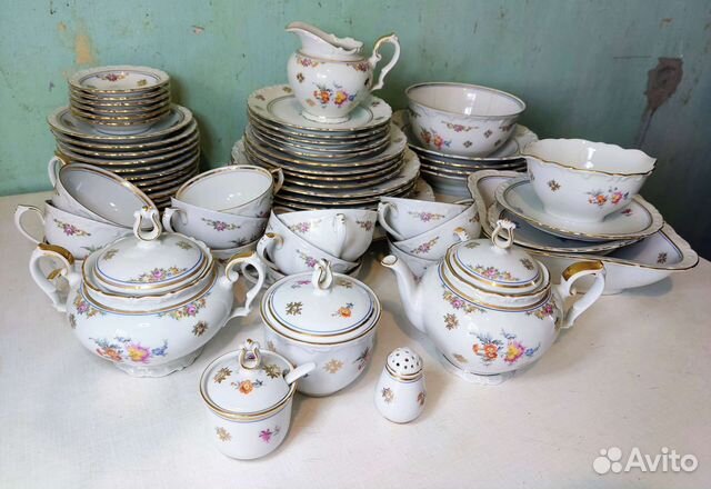 Сервиз Kahla 1937-56 гг немецкий фарфор купить в Санкт-Петербурге с доставкой | Товары для дома ...