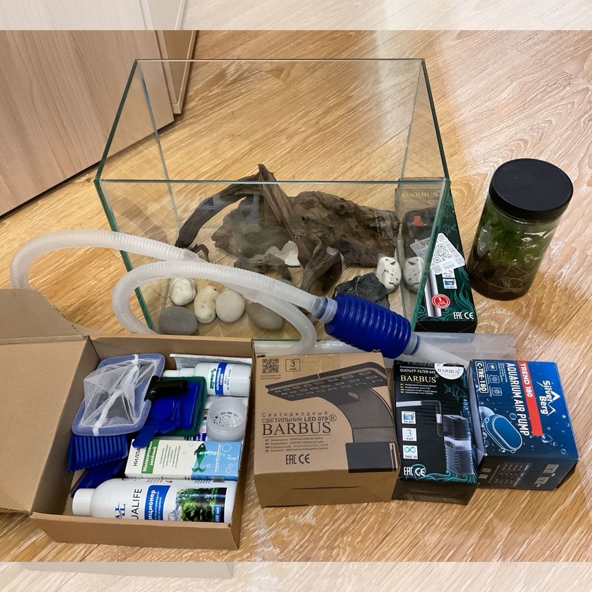 Комплект для аквариума на 16 литров