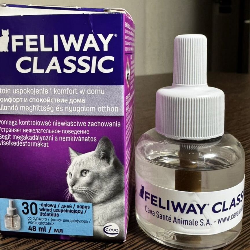 Успокоительное для кошек feliway classic