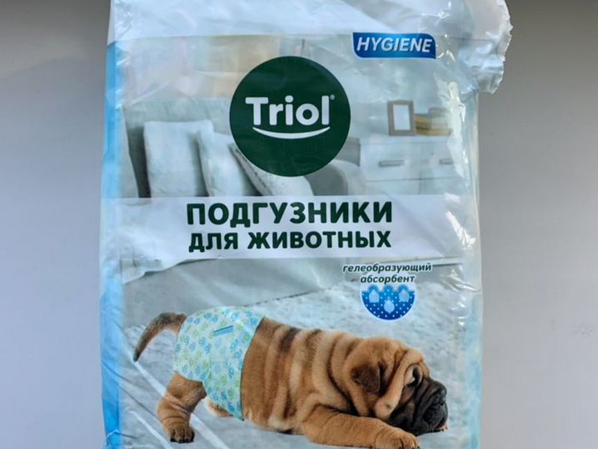 Подгузники для животных Triol XS