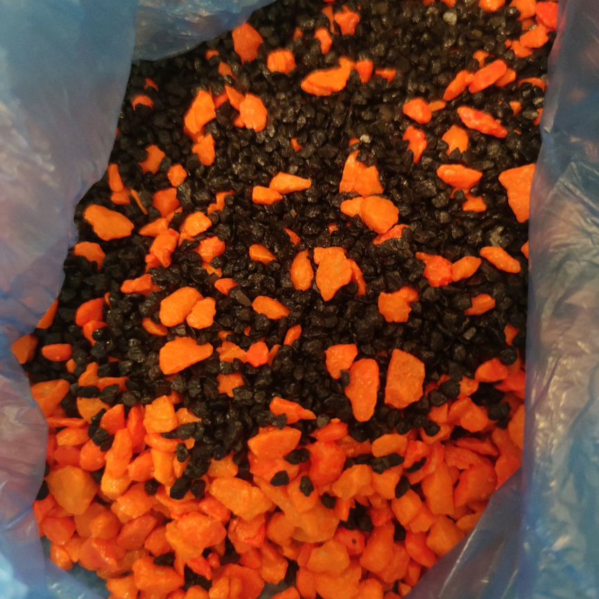 Грунт для аквариума, мраморная крошка 2 цвета