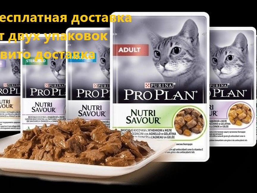 Pro Plan (Проплан) паучи влажные