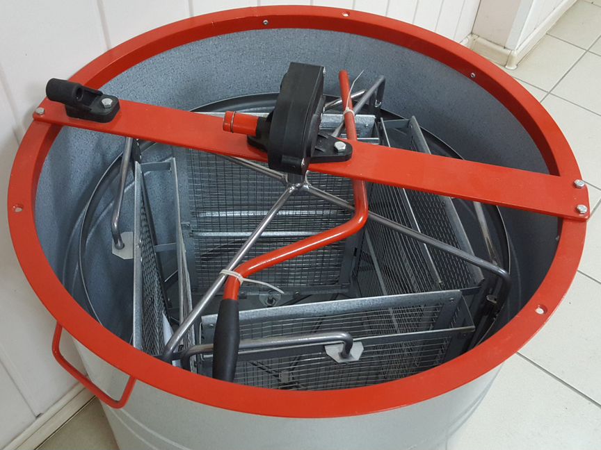 Медогонка 4-рамочная алюмоцинк кассеты оборотные