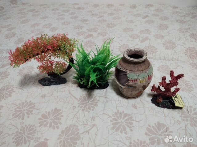 Новые декорации для аквариума