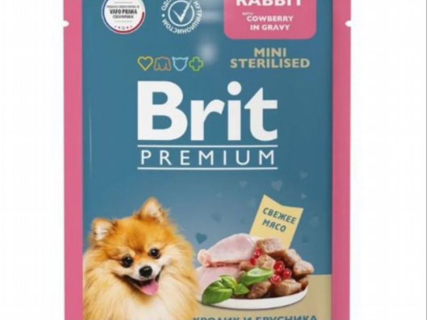 Влажный корм для стерилизованных собак