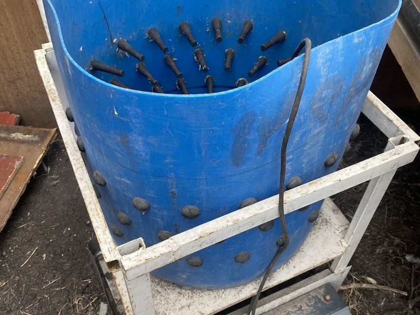 Машина для ощипа птиц