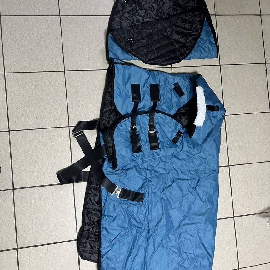 Попона с капором для лошади