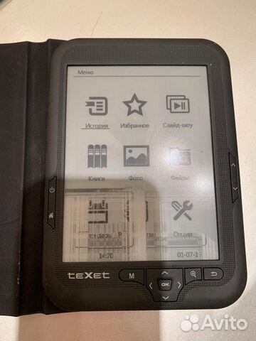 Электронная книга texet TB-416 купить в Москве | Электроника | Авито