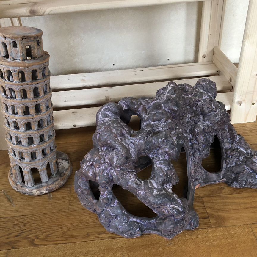 Гроты для аквариума керамика