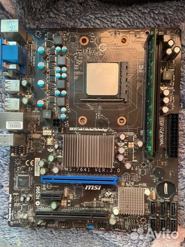 Материнская плата MSI-7641 купить в Мурманске | Электроника | Авито