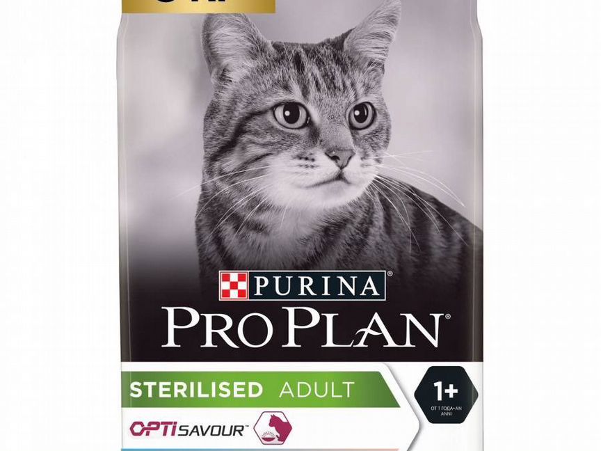 Корм Proplan sterilised 3кг