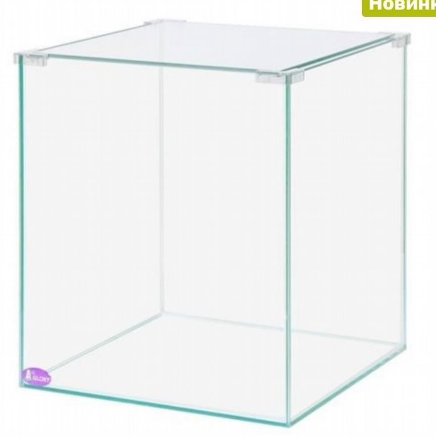 Аквариум gloxy Optic Set-15, 25*25*25 см 15 л
