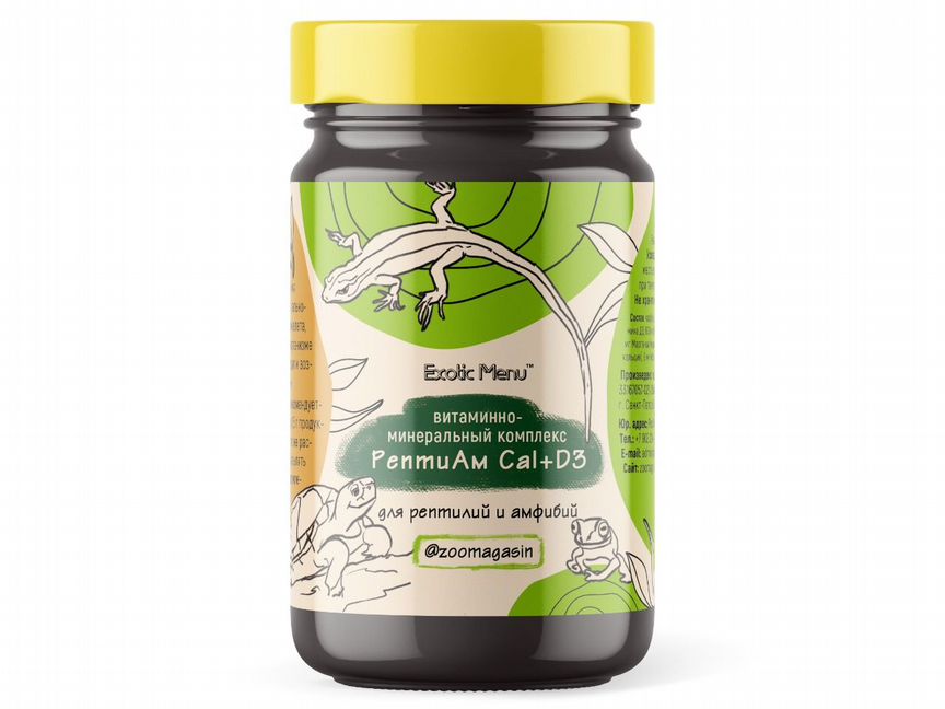 Рептиам Cal+D3 Комплекс с кальцием и витамином D3