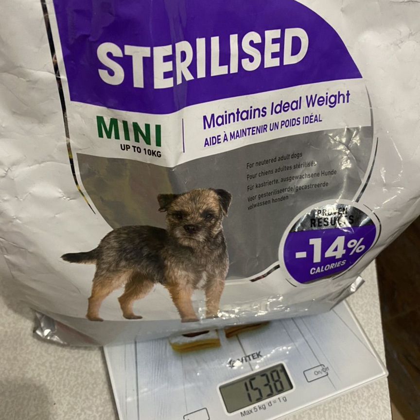 Royal canin mini sterilised для собак