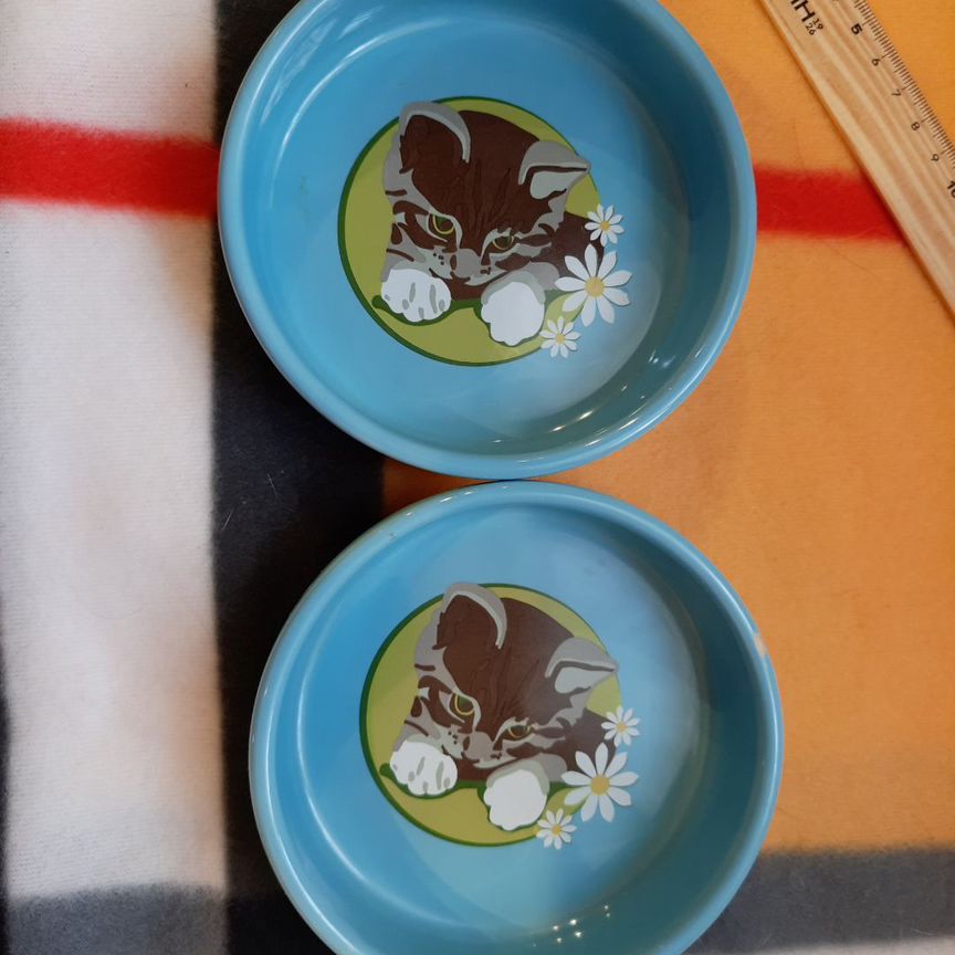 Мисочки для кошек фарфоровые