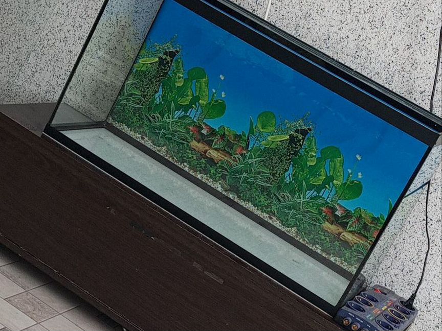 Аквариум с тумбой 109 л