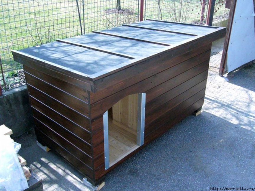 Будка для собаки утепленная