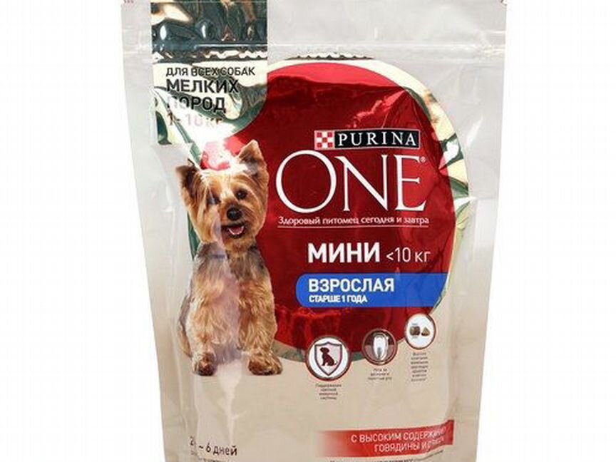 Purina one для собак 1,5кг