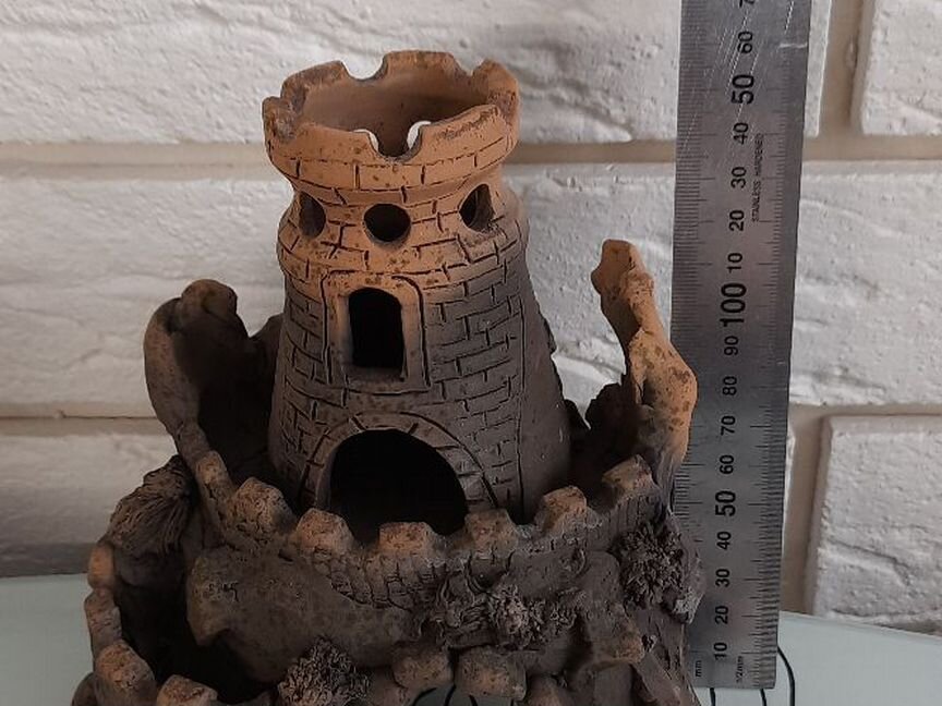 Декорации для аквариума замок