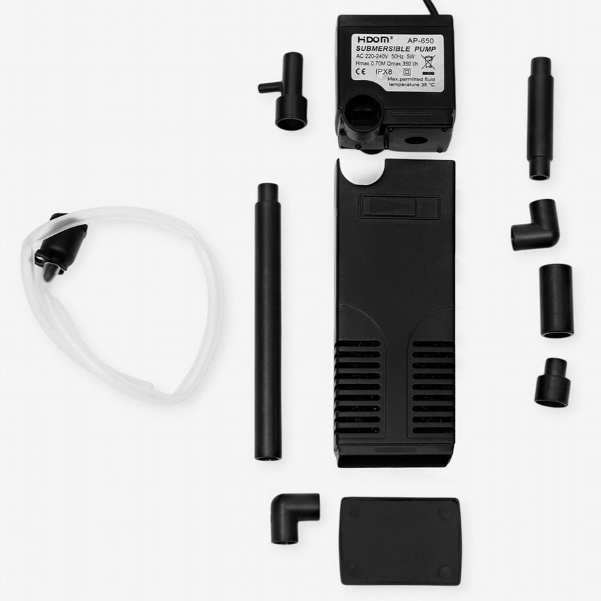 Внутренний фильтр для аквариума 350L/H