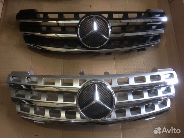 Решетка радиатора Mercedes ML w164 2005-2008 купить в Москве с ...