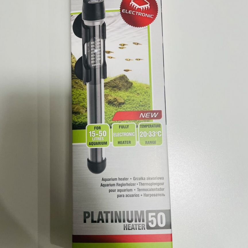 Aquel Platinum 50 нагреватель для аквариума